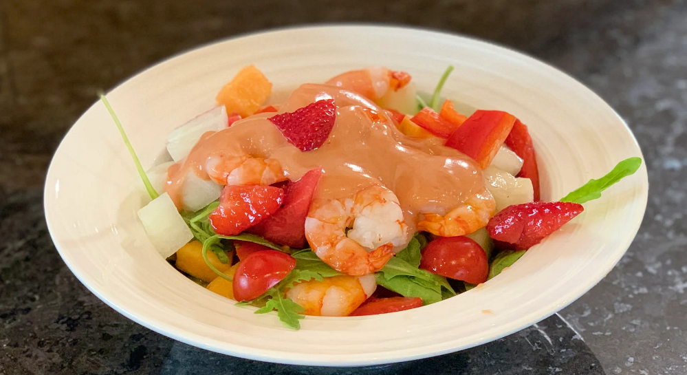 Prawn Salad- RosemaryConley.Com